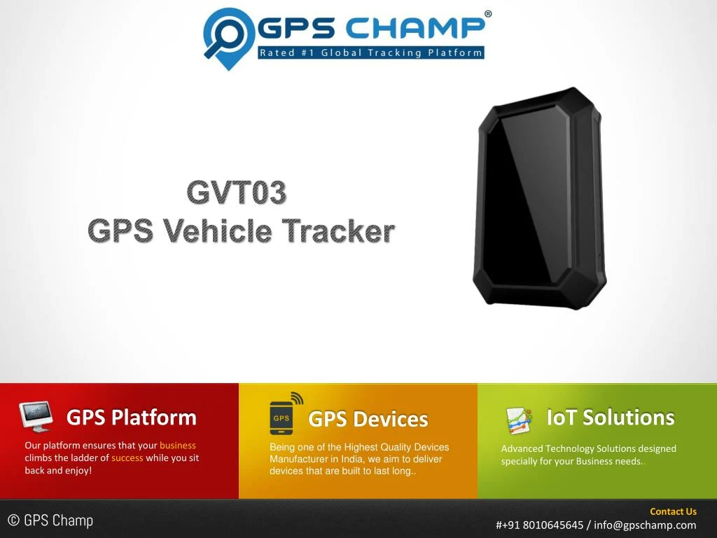 PPT - GVT03 GPS Vehicle Tracker PowerPoint Presentation, free download ...