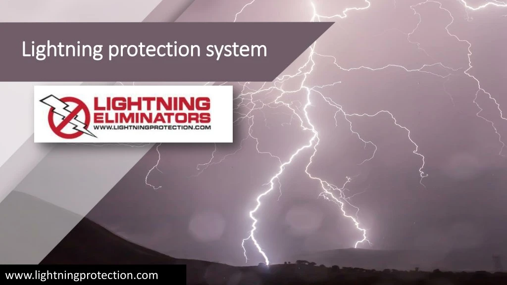 PPT - Unrivalled Lightning protection system for Every Industry ...