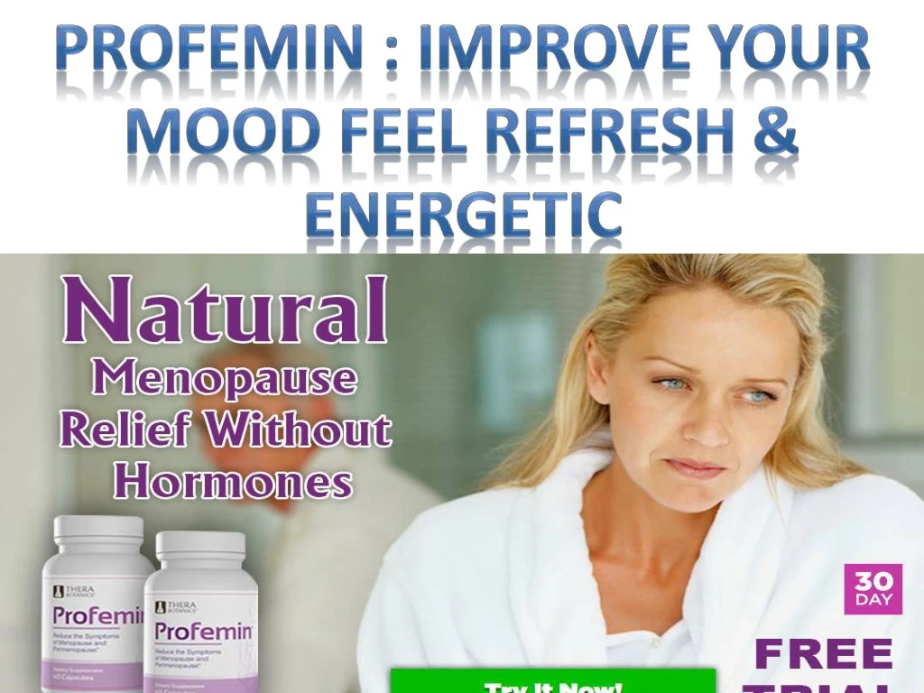 PPT - Profemin : Improve Your Mood Feel Refresh & Energetic PowerPoint ...