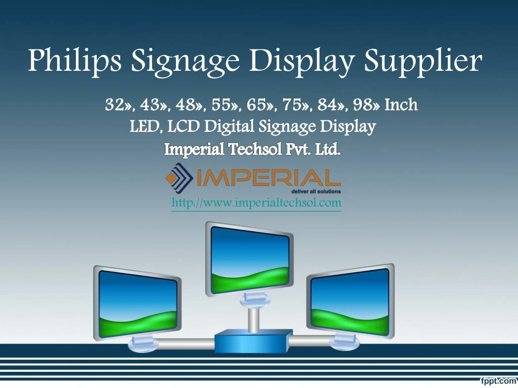PPT - Philips Signage Display Supplier PowerPoint Presentation, free ...