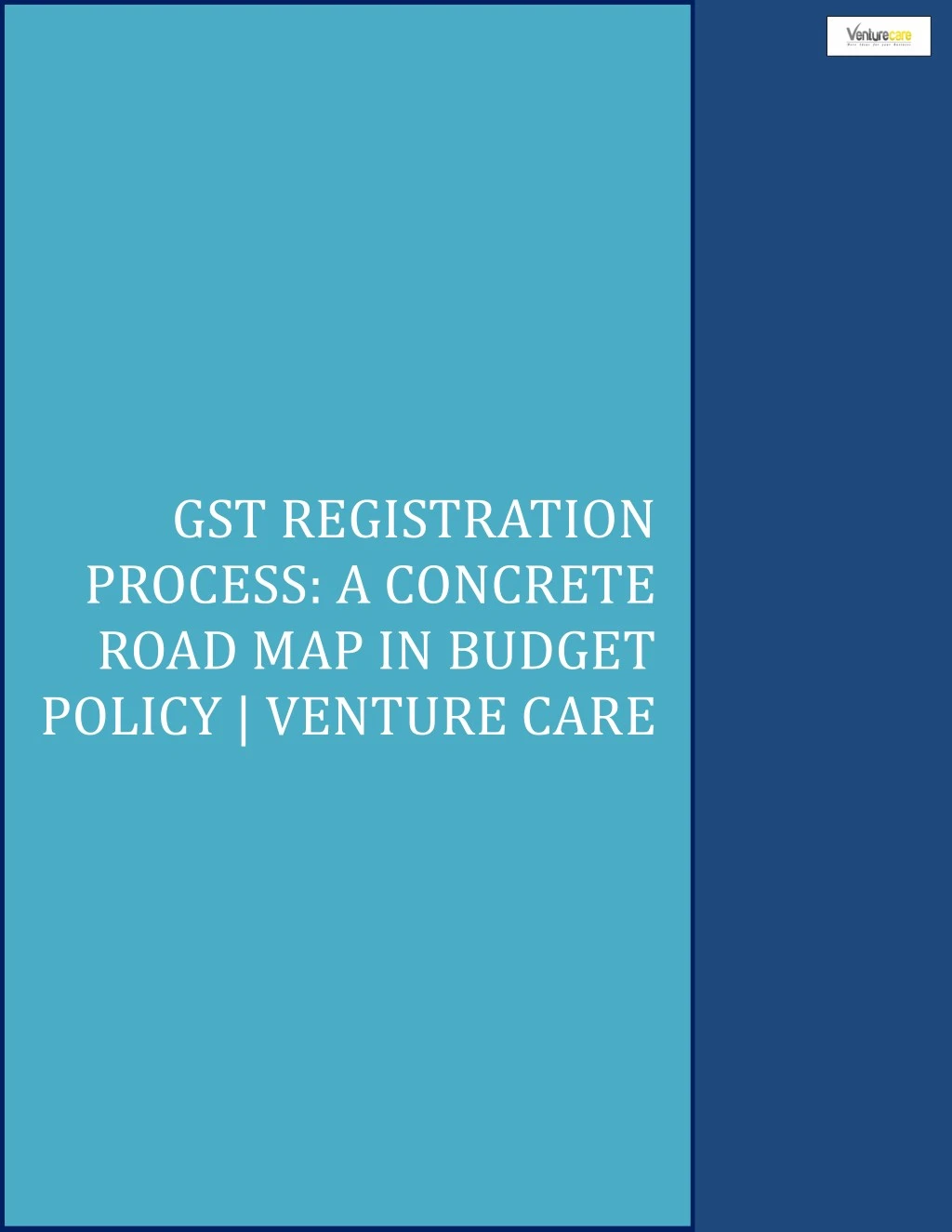 PPT - GST Registration Process A Concrete Road Map in Budget Policy ...