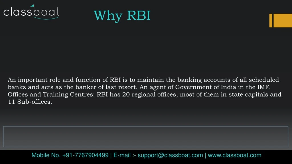PPT - Best RBI banking coaching classes in Mumbai PowerPoint ...