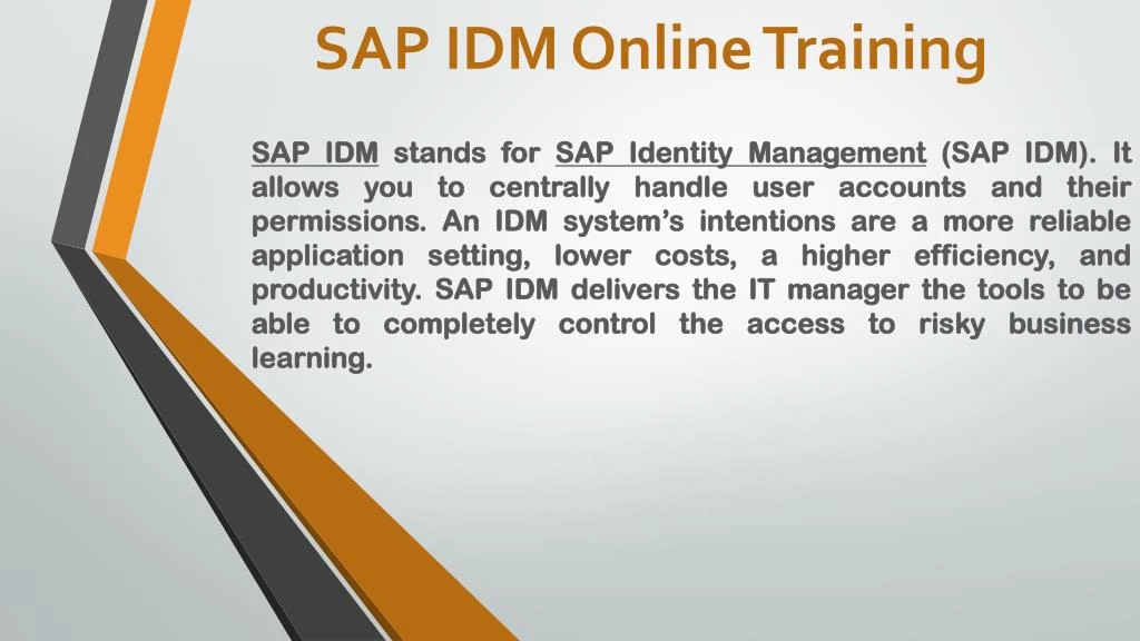 PPT - SAP IDM Overview PowerPoint Presentation, free download - ID:7857739