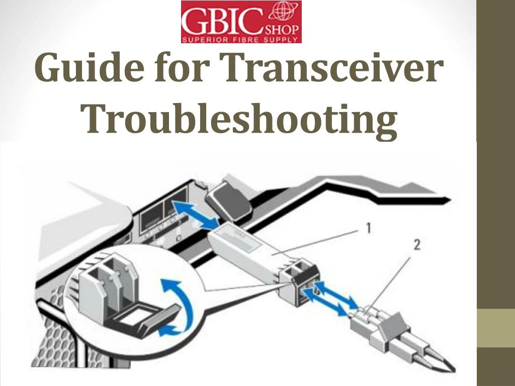 PPT - Guide for Transceiver Troubleshooting PowerPoint Presentation ...