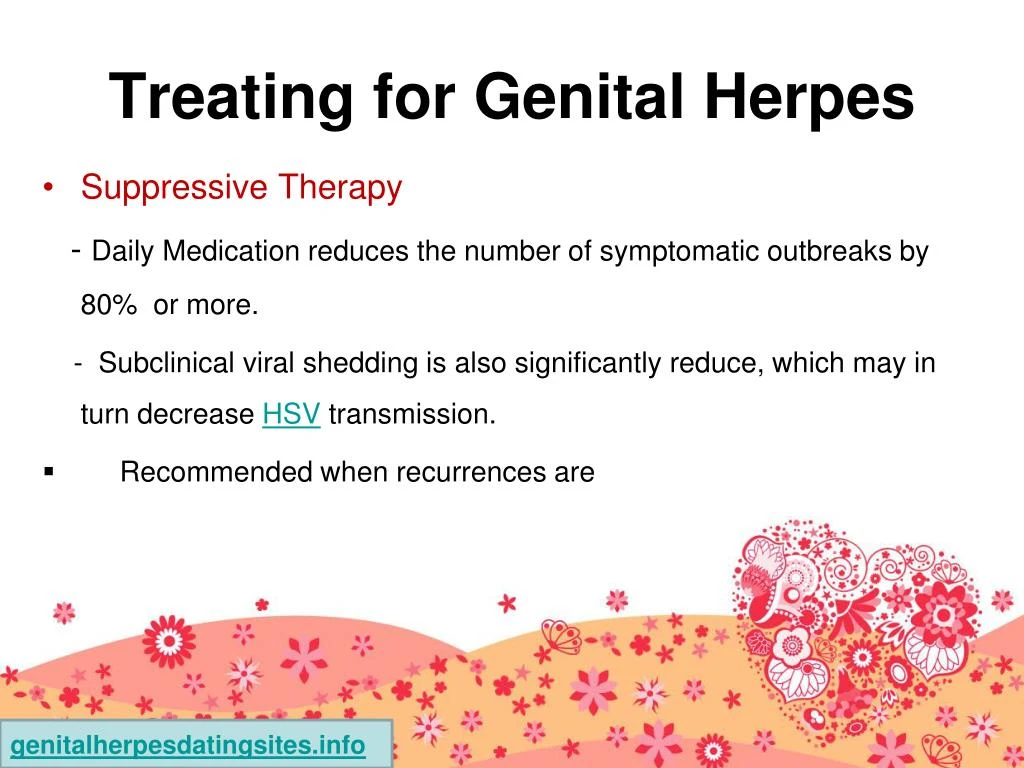 PPT - Treating for Genital Herpes | genitalherpesdatingsites.info ...