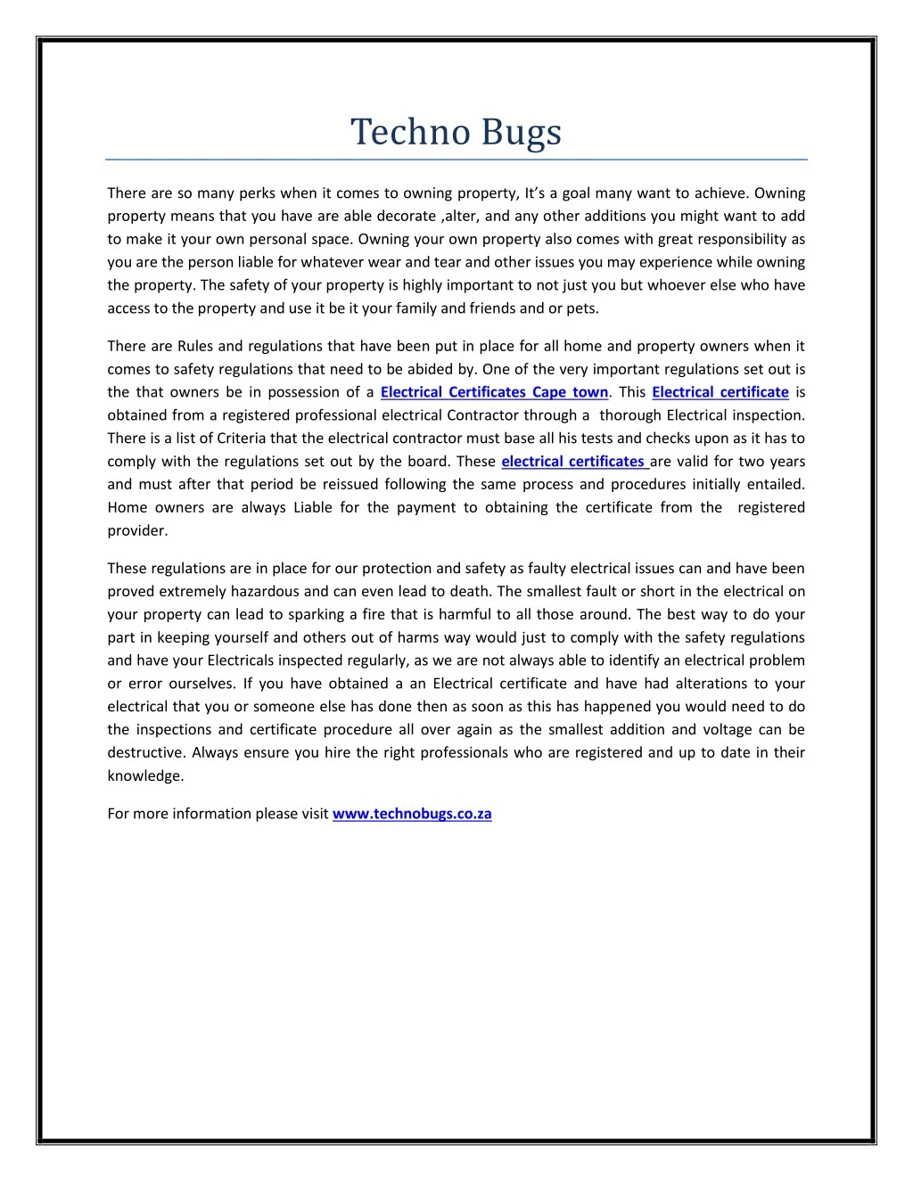 PPT - Techno Bugs PowerPoint Presentation, free download - ID:7865641