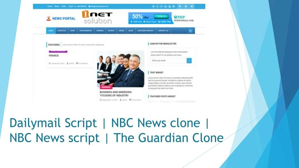 PPT - Dailymail Script | The Guardian Clone | NBC News clone PowerPoint ... PPT - Dailymail Script | The Guardian Clone | NBC News clone PowerPoint ...