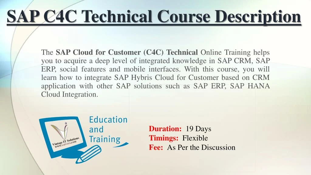 PPT - SAP C4C Overview PPT PowerPoint Presentation, free download - ID ...