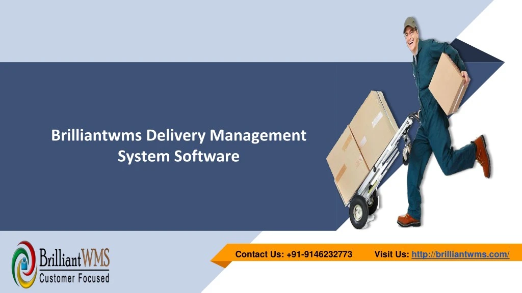 PPT - Delivery Management System Software PowerPoint Presentation, free ...