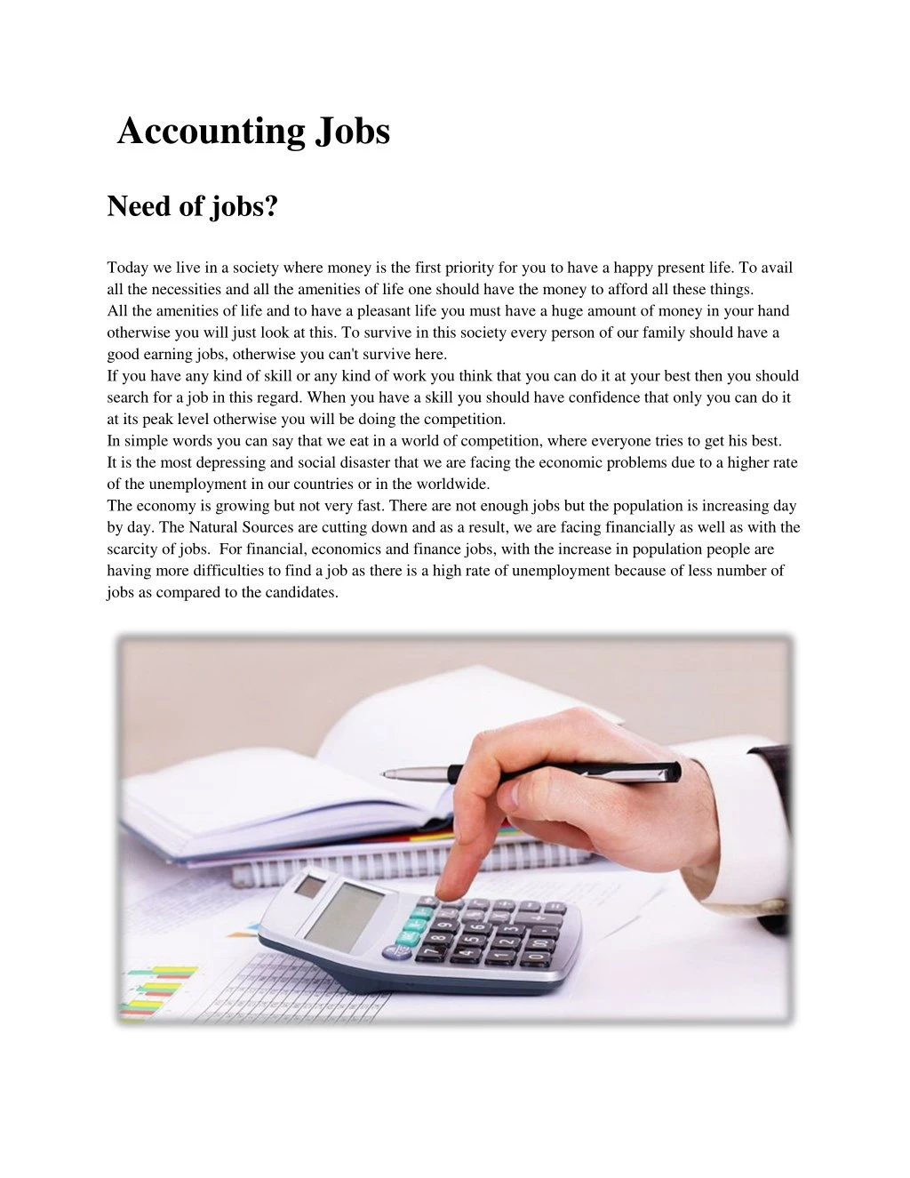 PPT - Accounting Jobs PowerPoint Presentation, free download - ID:7871521