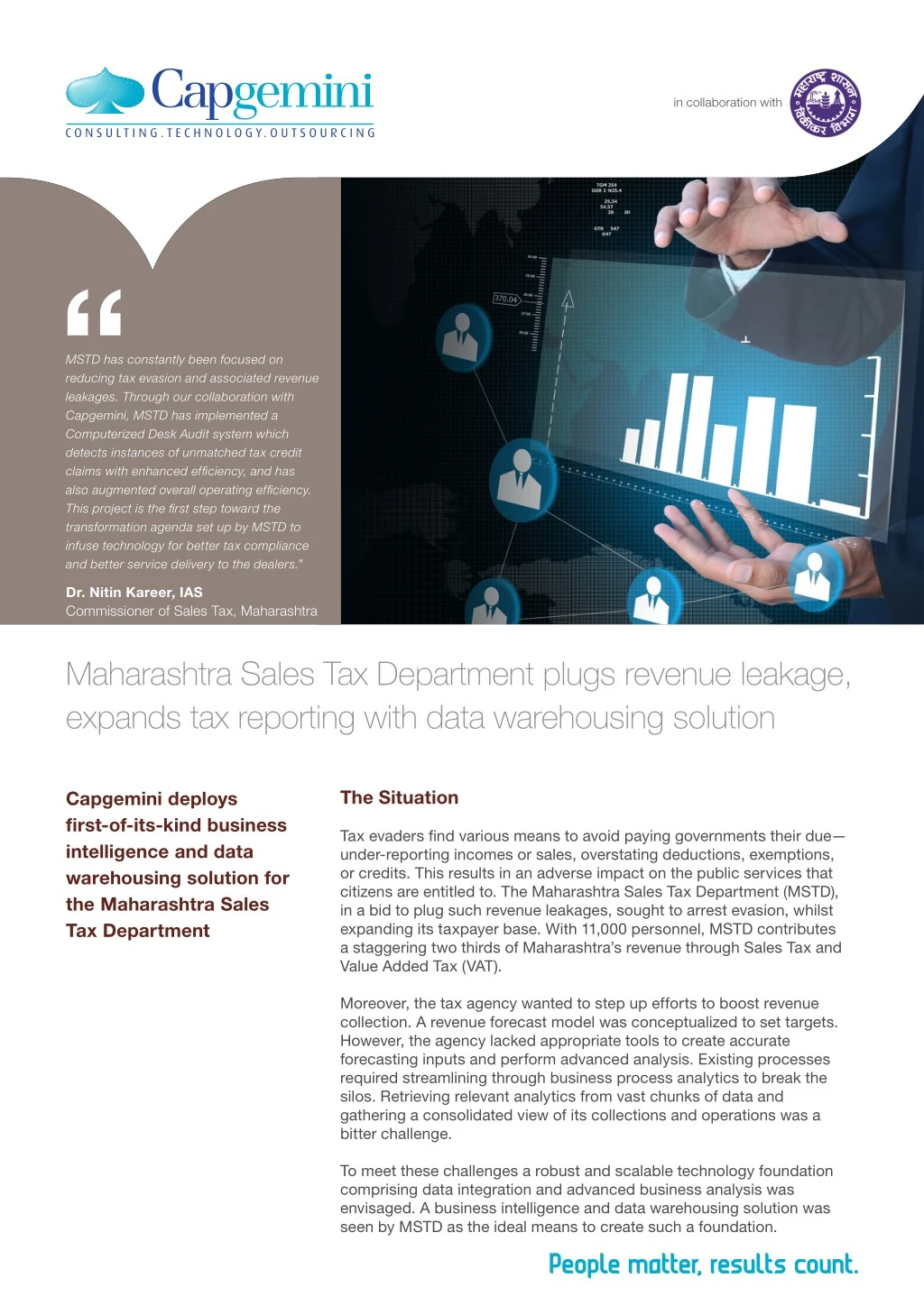 PPT - Capgemini LBS- MSTD joins hands with Capgemini for Tax Reporting ...