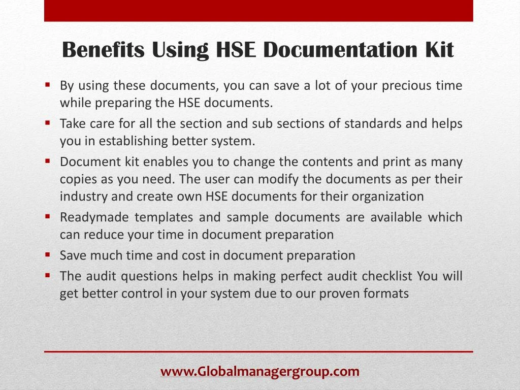 PPT - The mandatory documents required for ISO 14001:2015 & ISO 45001:2018 integration ...