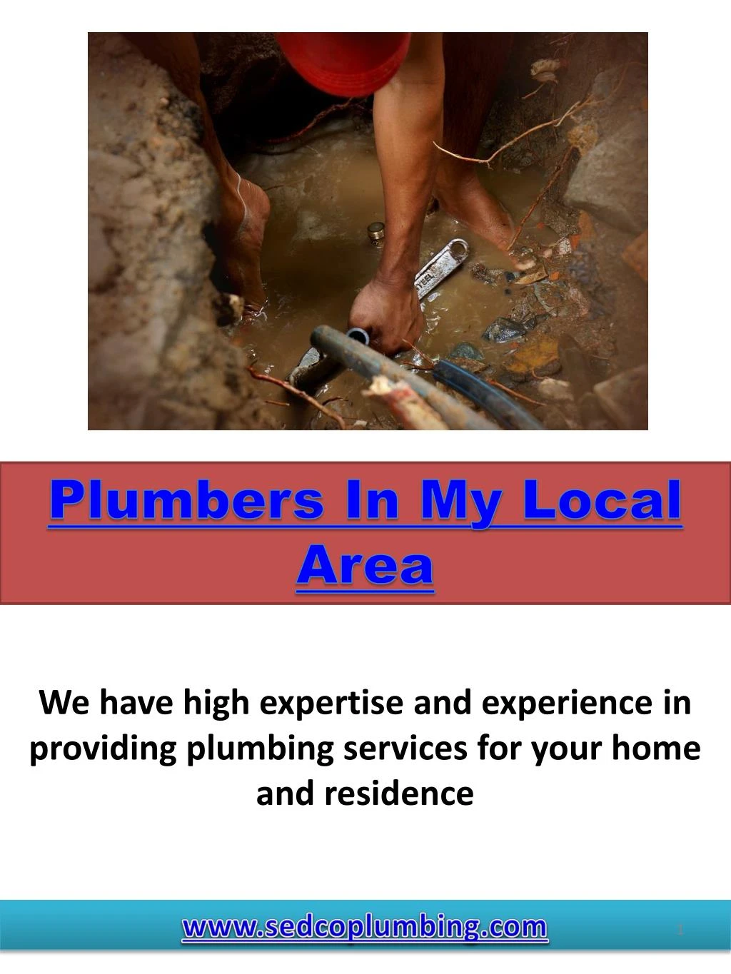 PPT - Plumbers In My Local Area PowerPoint Presentation, free download ...