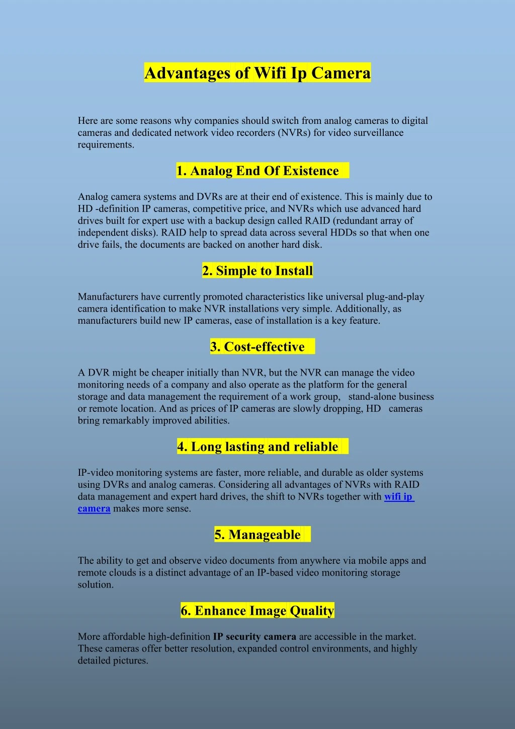 PPT - Advantages of Wifi Ip Camera PowerPoint Presentation, free ... PPT - Advantages of Wifi Ip Camera PowerPoint Presentation, free ...