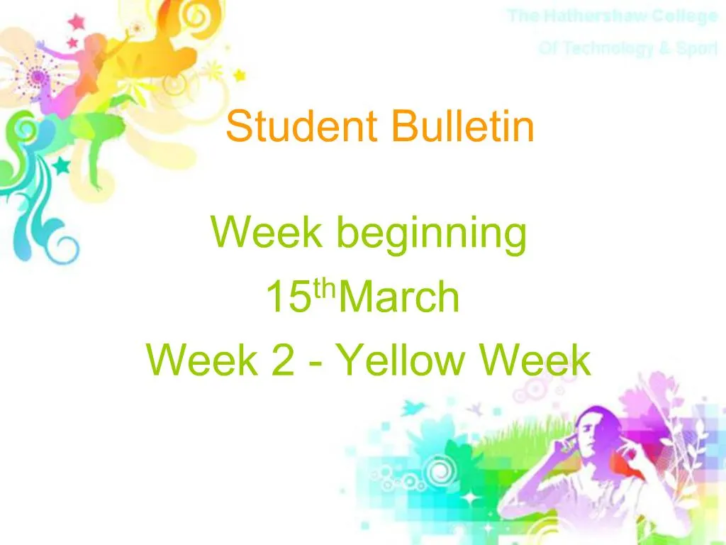 PPT - Student Bulletin PowerPoint Presentation, free download - ID:788475
