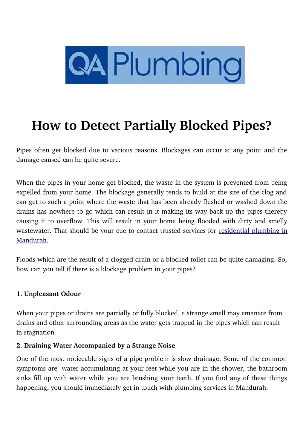 PPT - How to Detect Partially Blocked Pipes? PowerPoint Presentation ...
