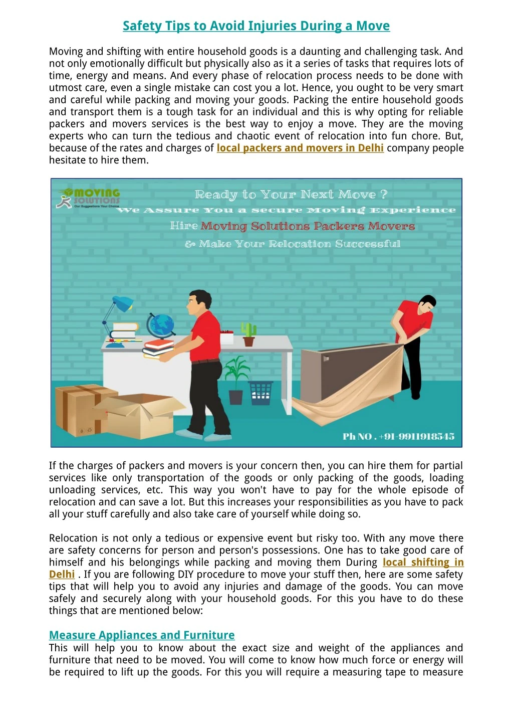 PPT - Safety Tips to Avoid Injuries During a Move PowerPoint ...