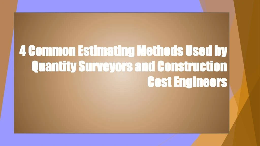 PPT - 5 Benefits of Construction Estimating PowerPoint Presentation ...