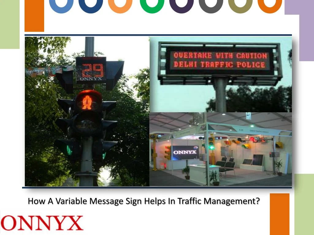 PPT - LED Traffic Signal system and Variable Message Sign PowerPoint ...