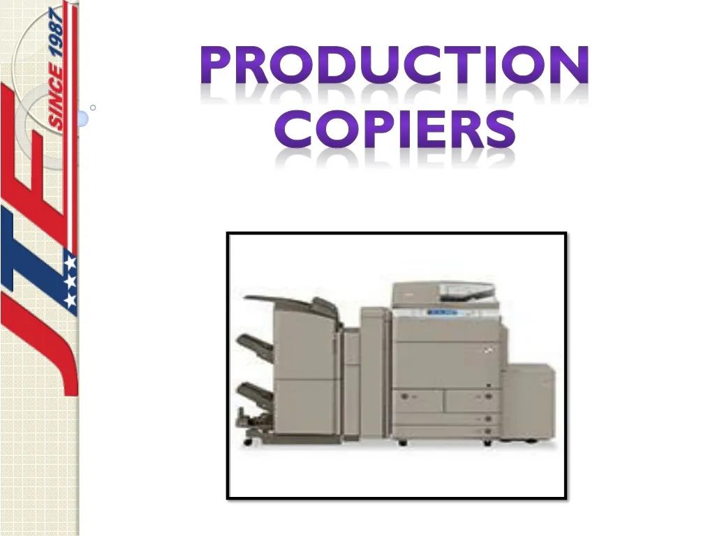 PPT - Production Copiers- A Multifunctional Copier PowerPoint ...