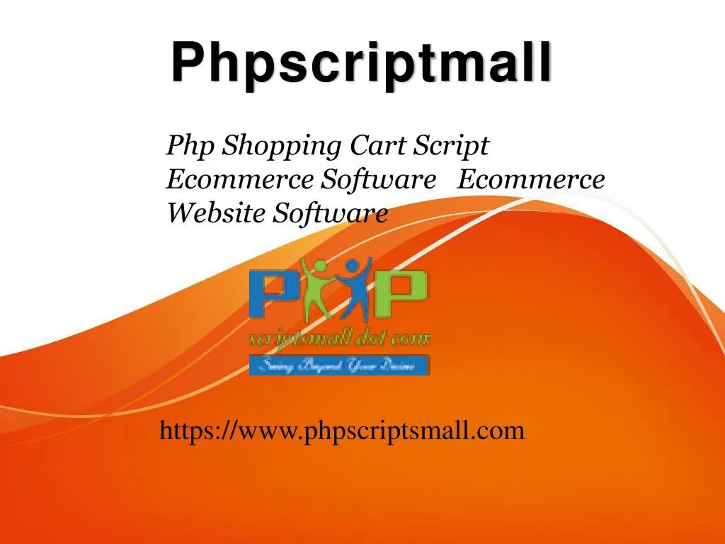 Ppt Php Shopping Cart Script Ecommerce Software Ecommerce Website
