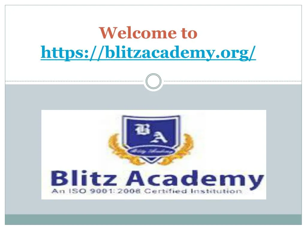 PPT - Blitz Academy - Oil and Gas Institution in Cochin| QA/QC ...