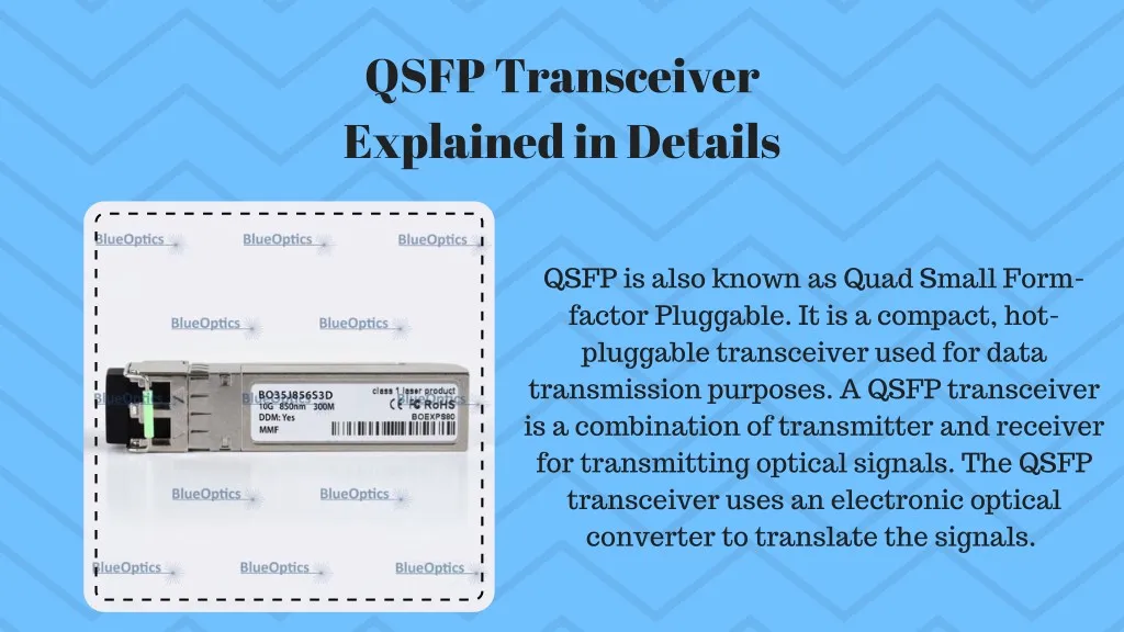 PPT - QSFP Transceivers PowerPoint Presentation, free download - ID:7911151