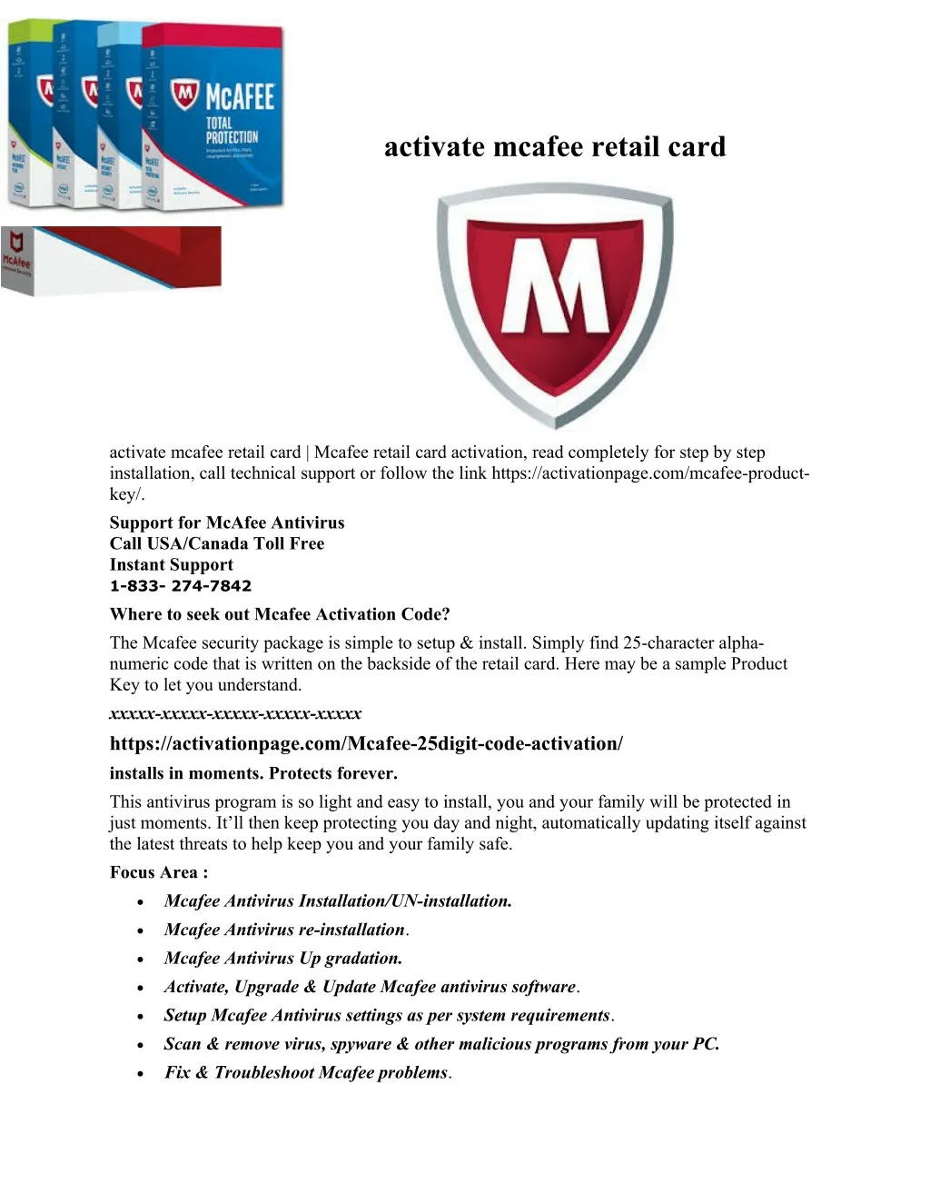 PPT - mcafee retail card activation PowerPoint Presentation, free ...