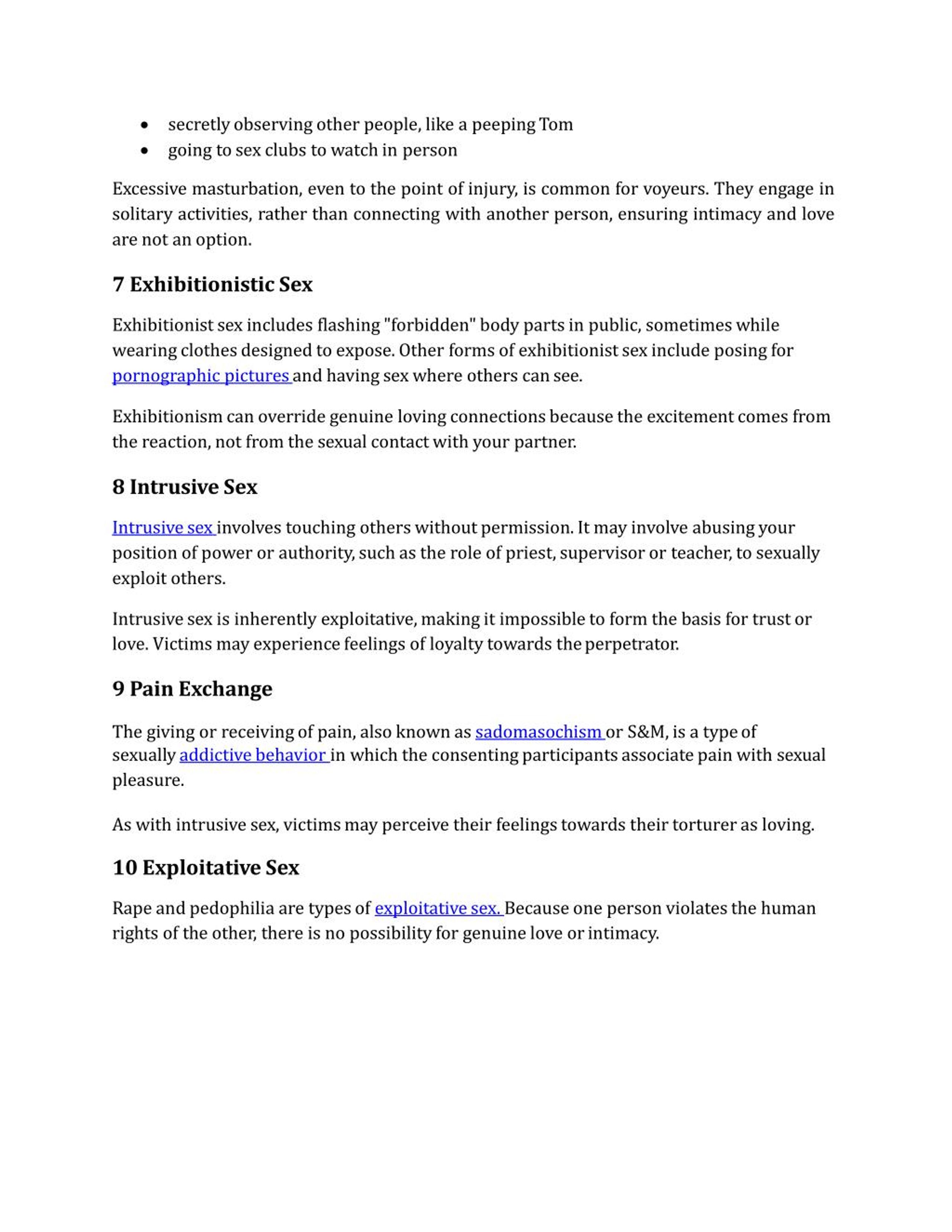 Ppt The 10 Types Of Sex Addiction Powerpoint Presentation Free