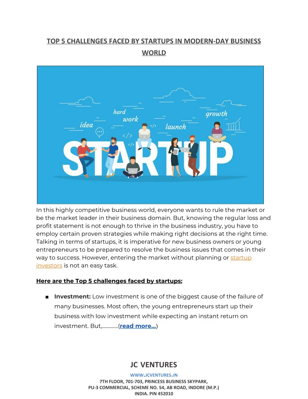 PPT - TOP 5 CHALLENGES FACED BY STARTUPS IN MODERN-DAY BUSINESS WORLD ...