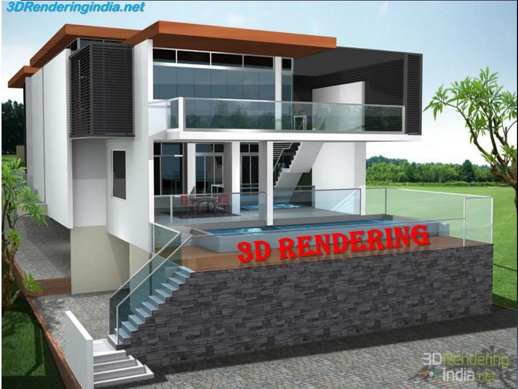 PPT - 3D Rendering | 3D Architectural Rendering | 3D Render PowerPoint ...