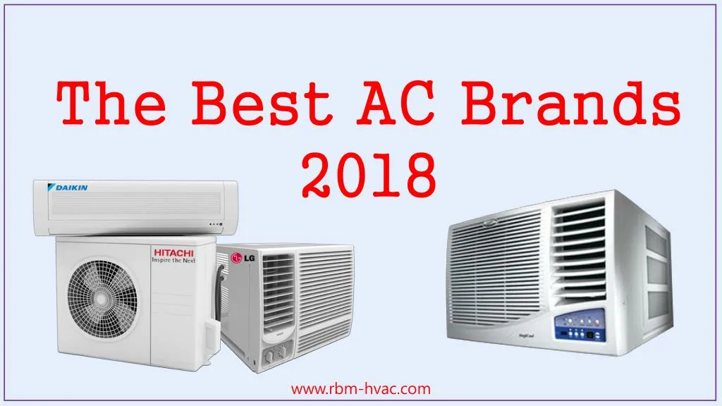PPT - The best AC brands - 2018 PowerPoint Presentation, free download ...