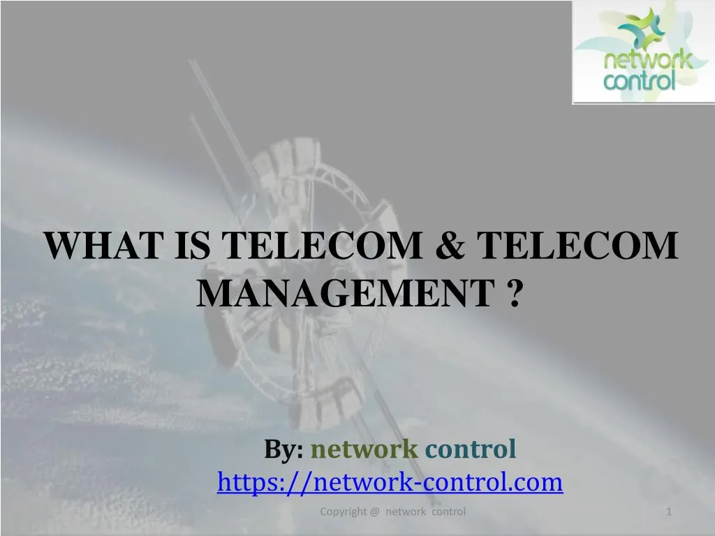 PPT - What is Telecom & Telecom Management PowerPoint Presentation ...