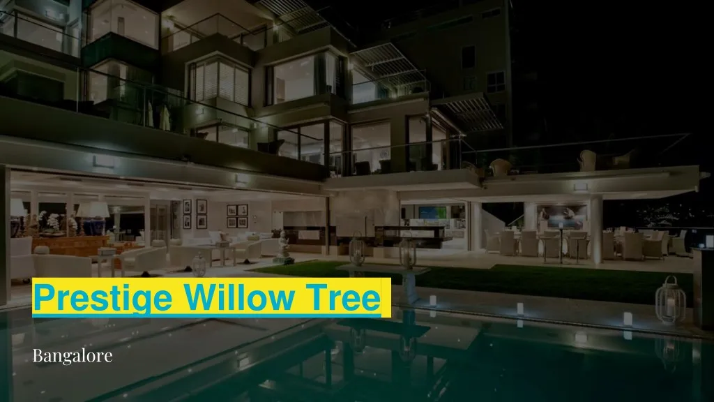 PPT - Prestige willow Tree Amenities PowerPoint Presentation, free ...