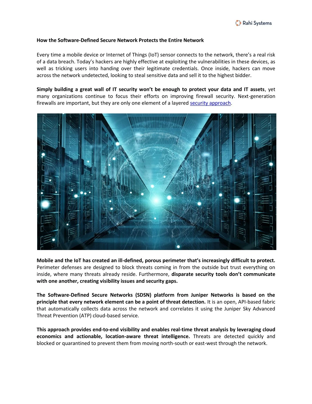 PPT - How the Software-Defined Secure Network Protects the Entire Network PowerPoint ...