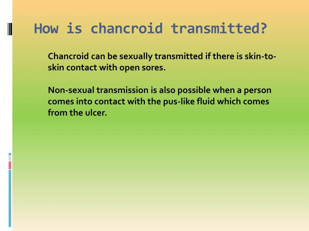 PPT - Chancroid PowerPoint Presentation - ID:7940148