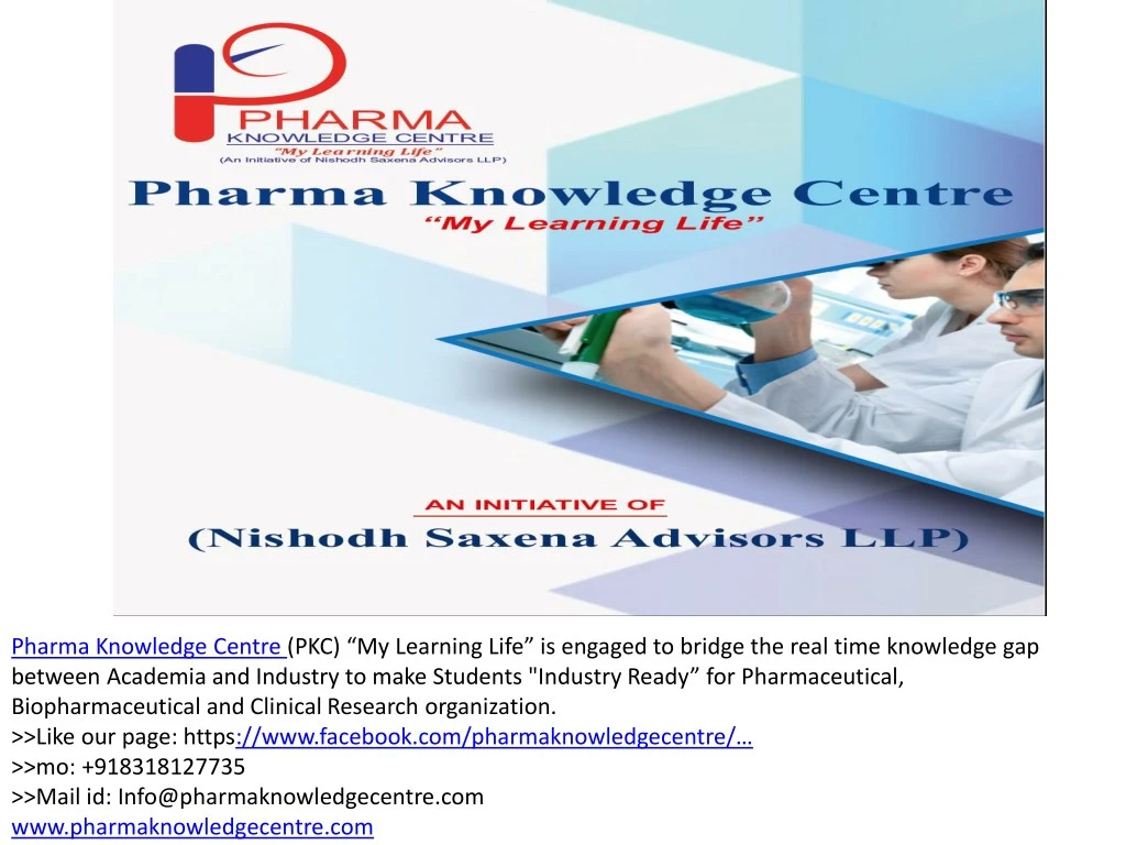 PPT - pharma knowledge centre PowerPoint Presentation, free download ...