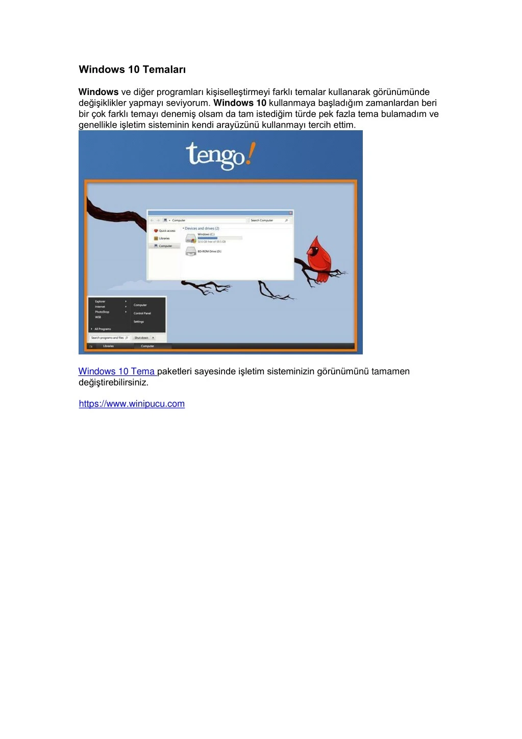 PPT - Windows 10 Temalari PowerPoint Presentation, free download - ID ...