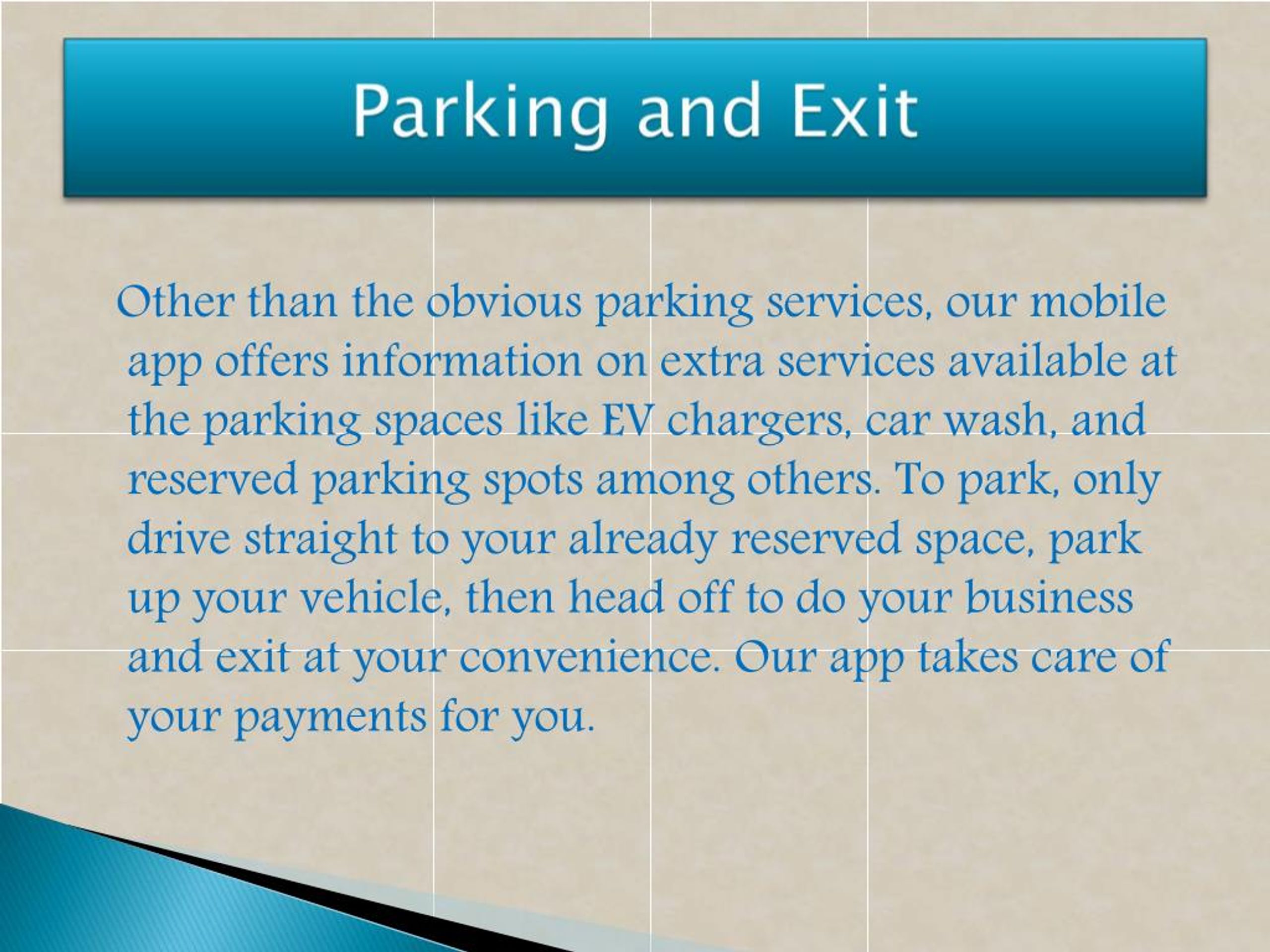 PPT - ParkHappy PowerPoint Presentation, free download - ID:7946954