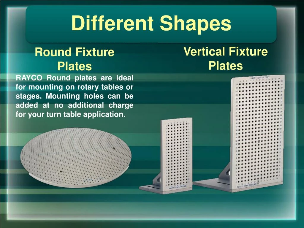 PPT - Buy the good quality cmm fixture plate from Raycon: PowerPoint ...