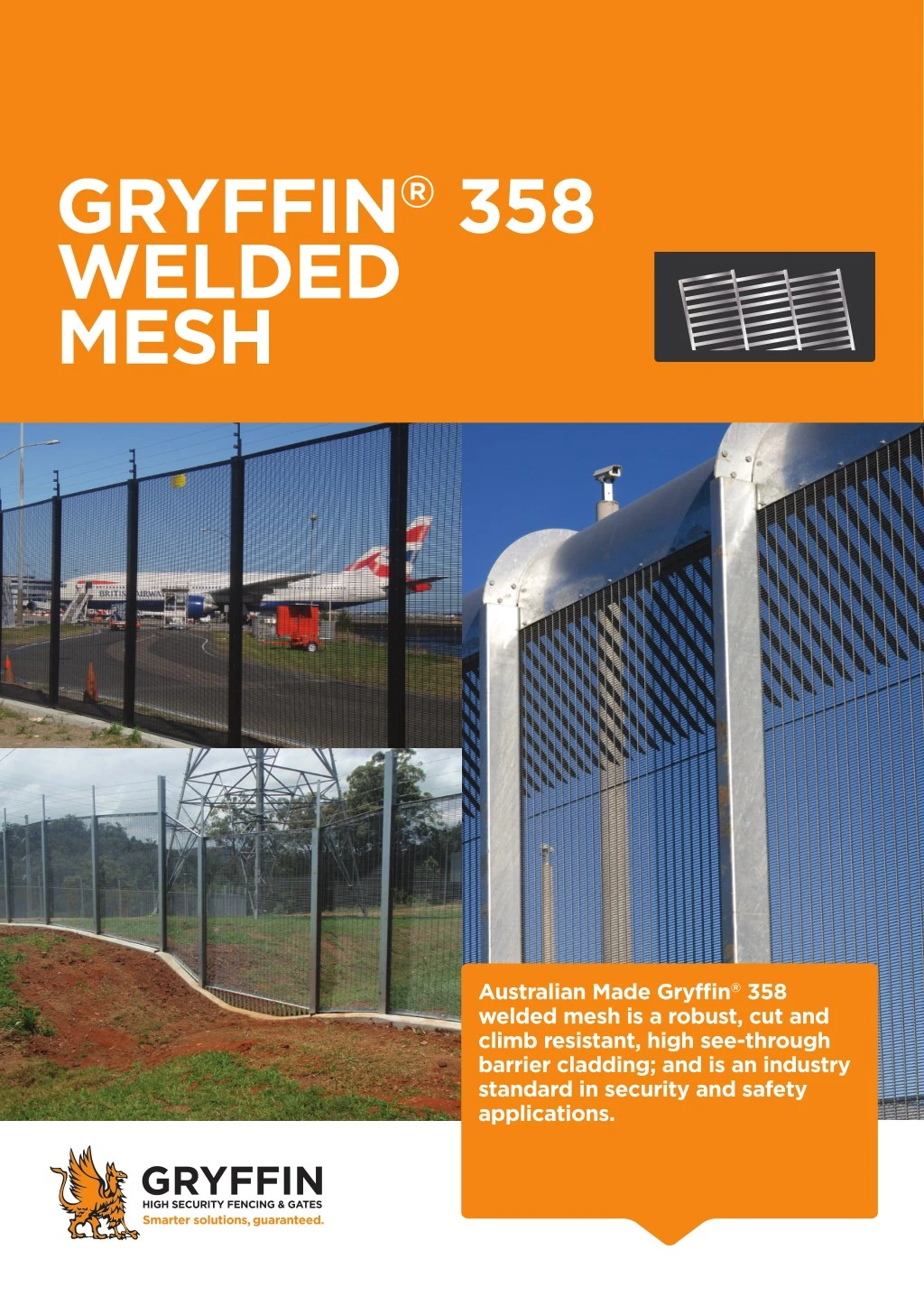 PPT - Gryffin 358 Welded Mesh Makes The Ideal High-Security Steel Fence ...