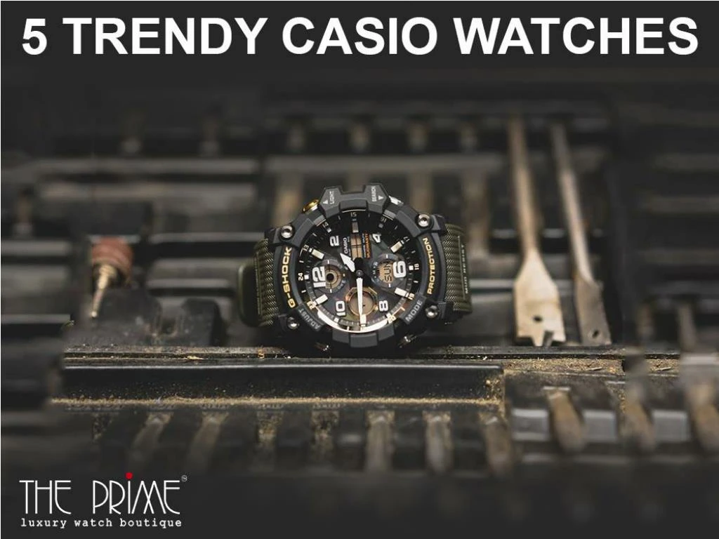 PPT - 5 Trendy Casio Watches PowerPoint Presentation, free download ...
