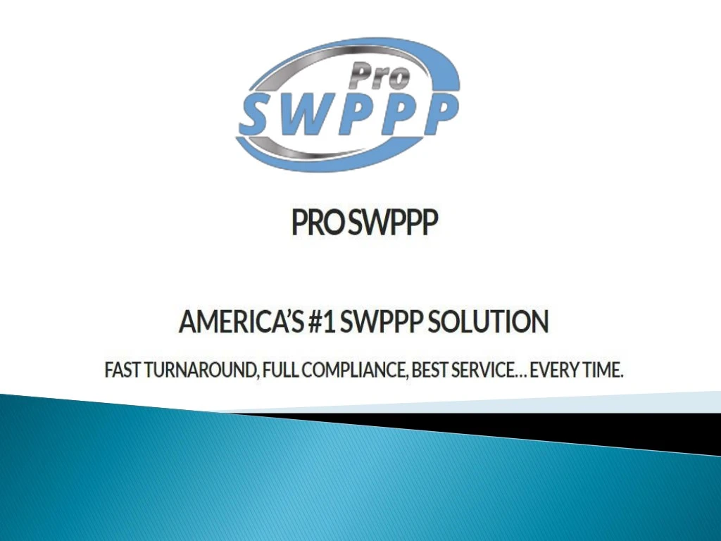 PPT - Swppp Preparation PowerPoint Presentation, free download - ID:7953265