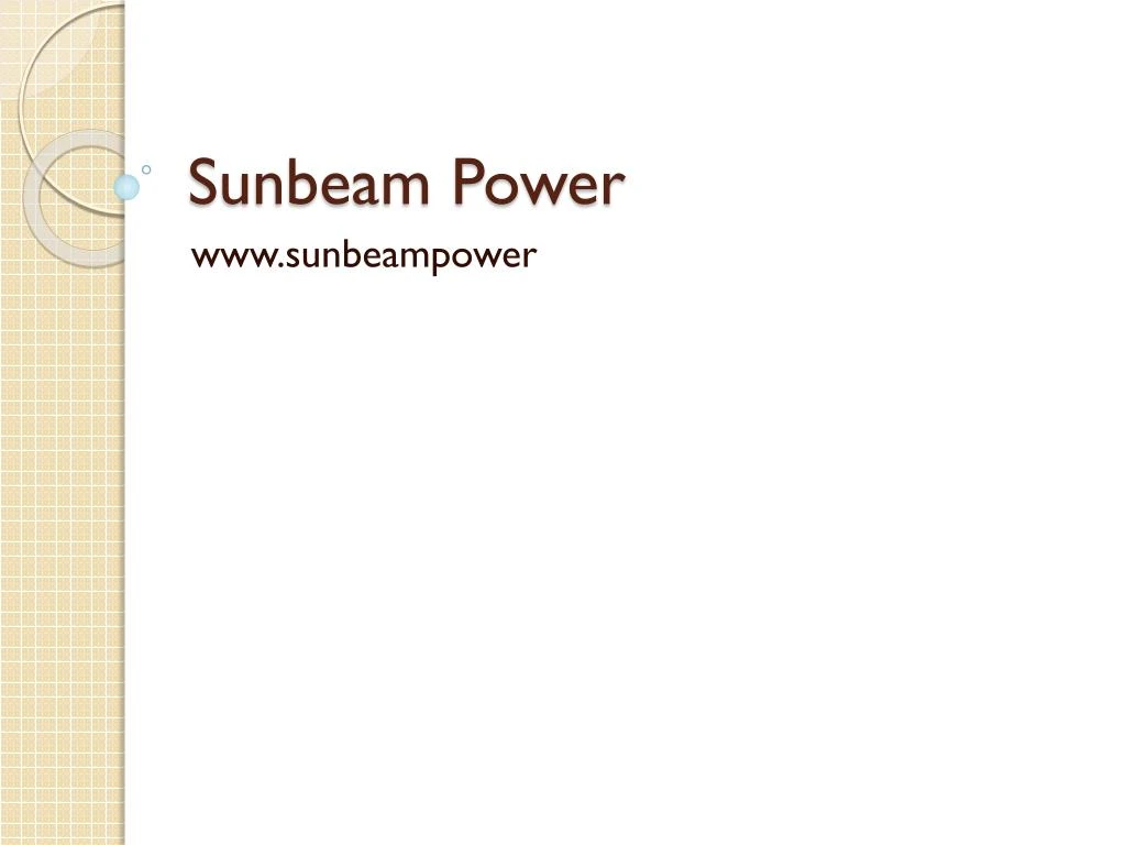 PPT - Generator suppliers in Vijayawada - Sunbeam Power PowerPoint ...