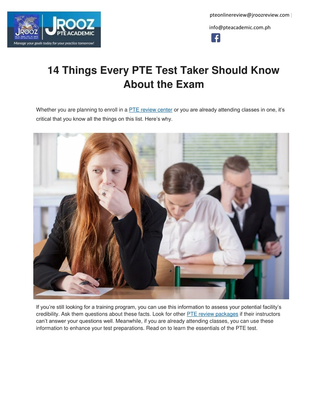 PPT - 14 Things Every PTE Test Taker Should Know About the Exam ...