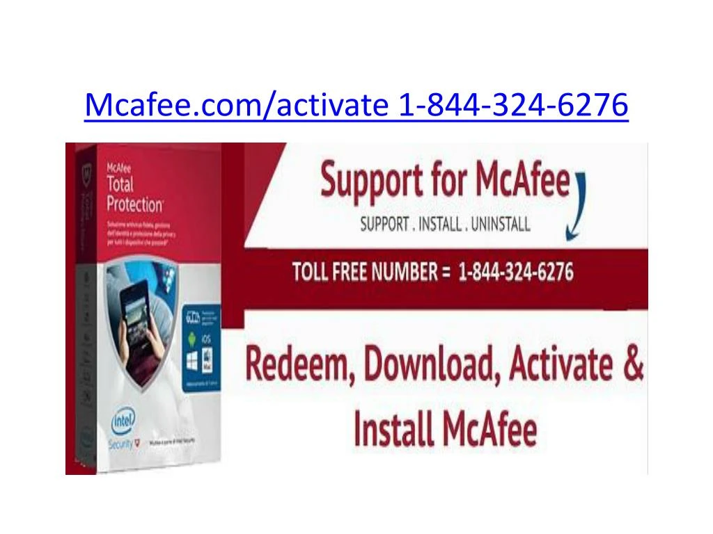 PPT - mcafee retail card | 1-844-324-6276 | mcafee.com/activate ...
