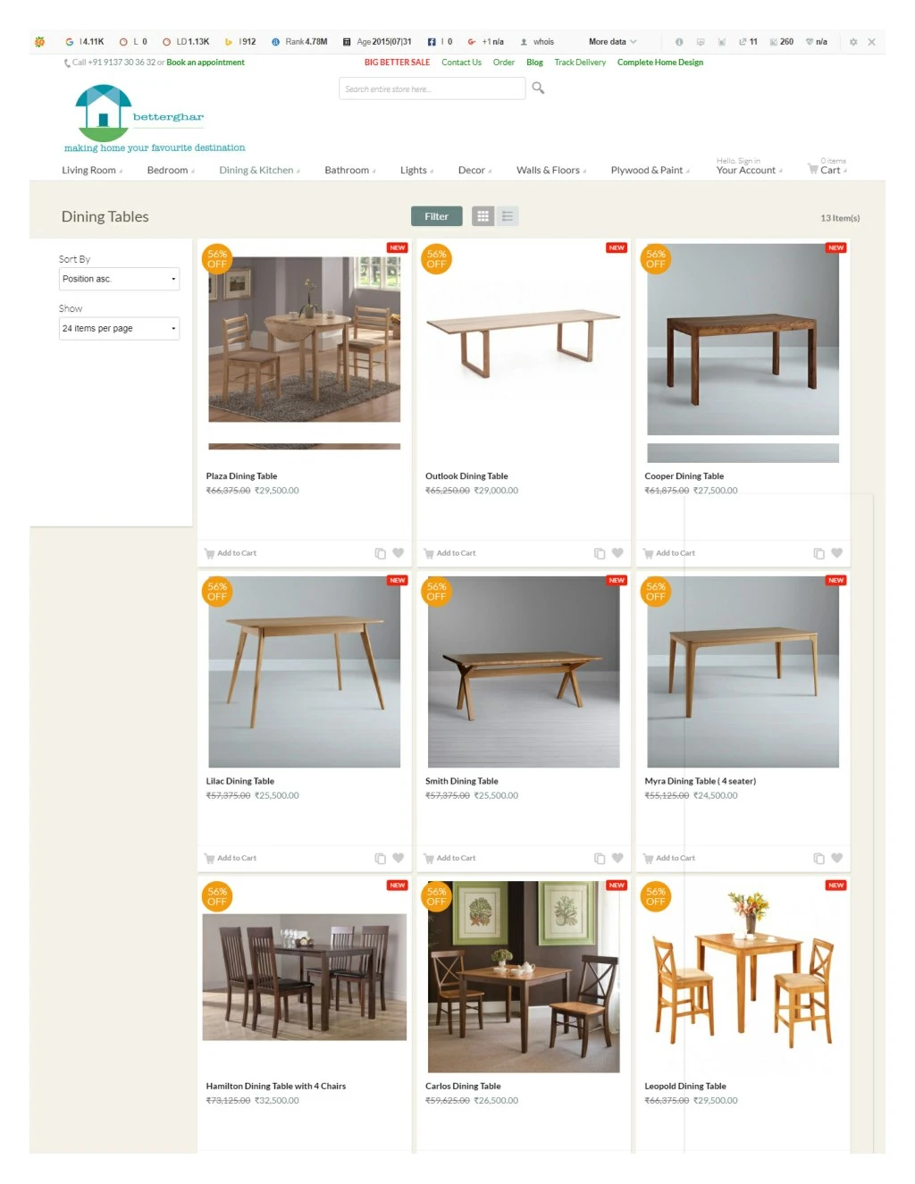 PPT - Get Your Prefererd Dining Table Online - Betterghar PowerPoint Presentation - ID:7973256