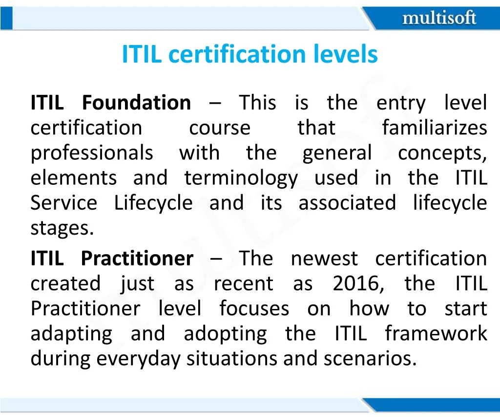 PPT - An overview of ITIL Certification PowerPoint Presentation - ID ...