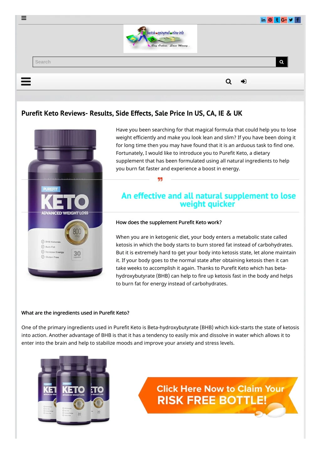 PPT - What is PureFit Keto? PowerPoint Presentation, free download - ID ...