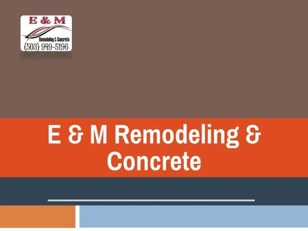 Ppt Commercial Concrete Contractor Salem Or Powerpoint Presentation